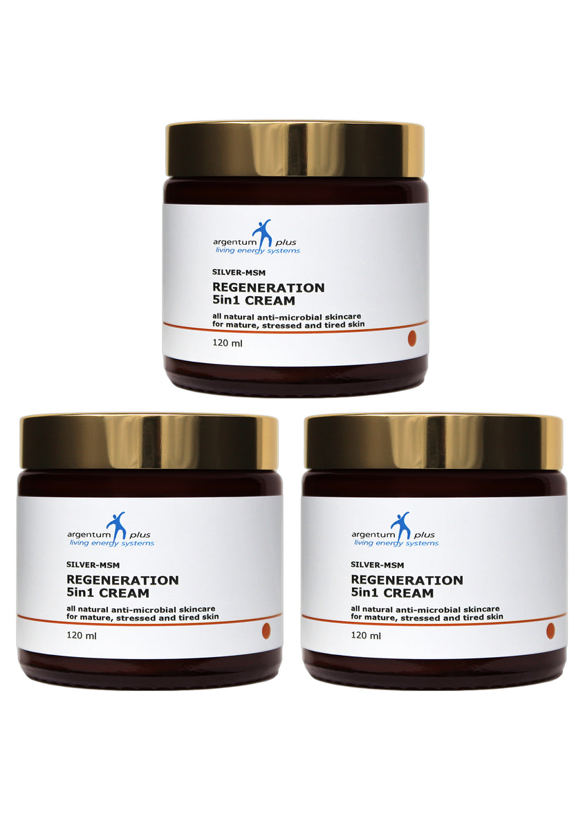 Silver-MSM Regeneration Cream 5-in-1 (3 size options)