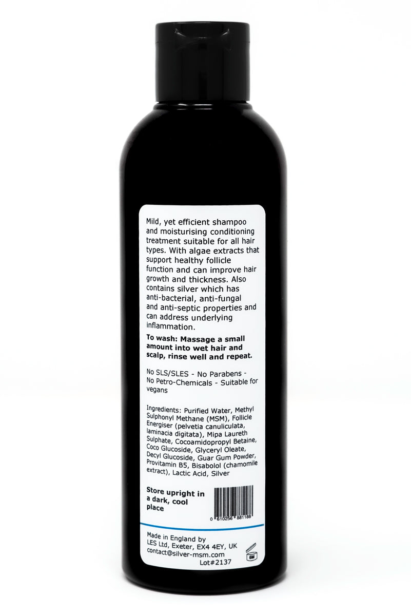 Silver-MSM Hair & Scalp 2-in-1 Treatment (2 size options)