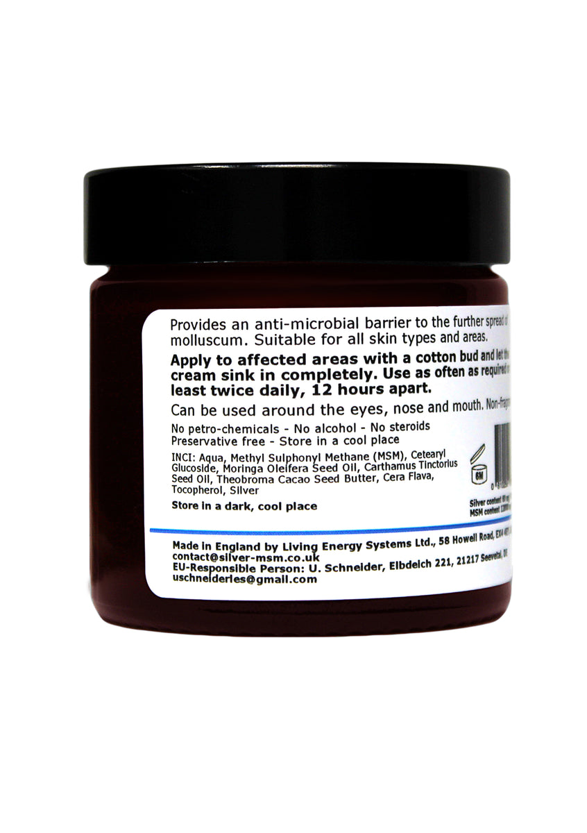 Silver-MSM Mollu-Skin Barrier Cream Non-Fragranced (2 size options)