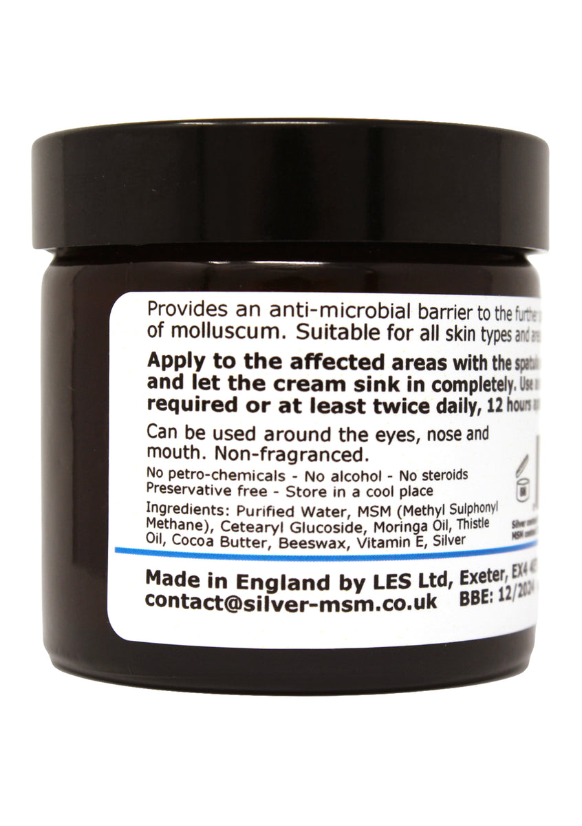 Silver-MSM Mollu-Skin Barrier Cream Non-Fragranced (2 size options)