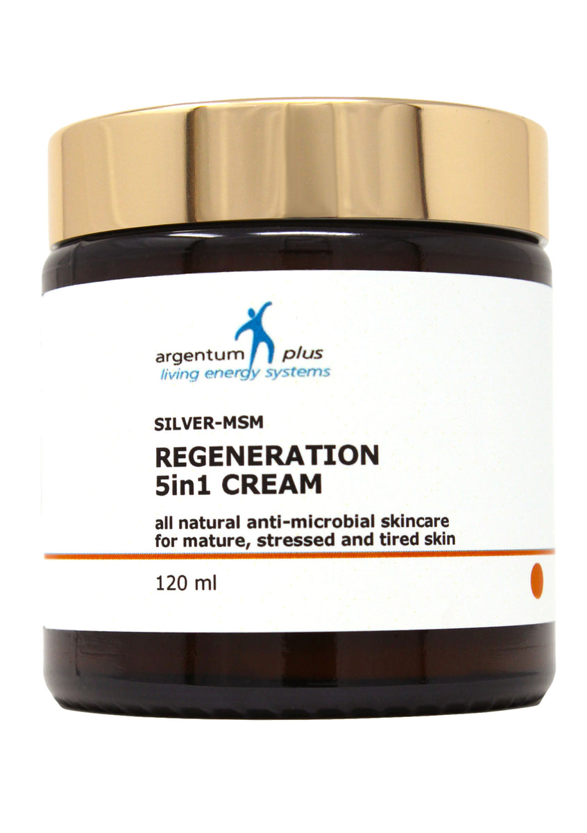 Silver-MSM Regeneration Cream 5-in-1 - 3 x 120ml - Special Offer Price