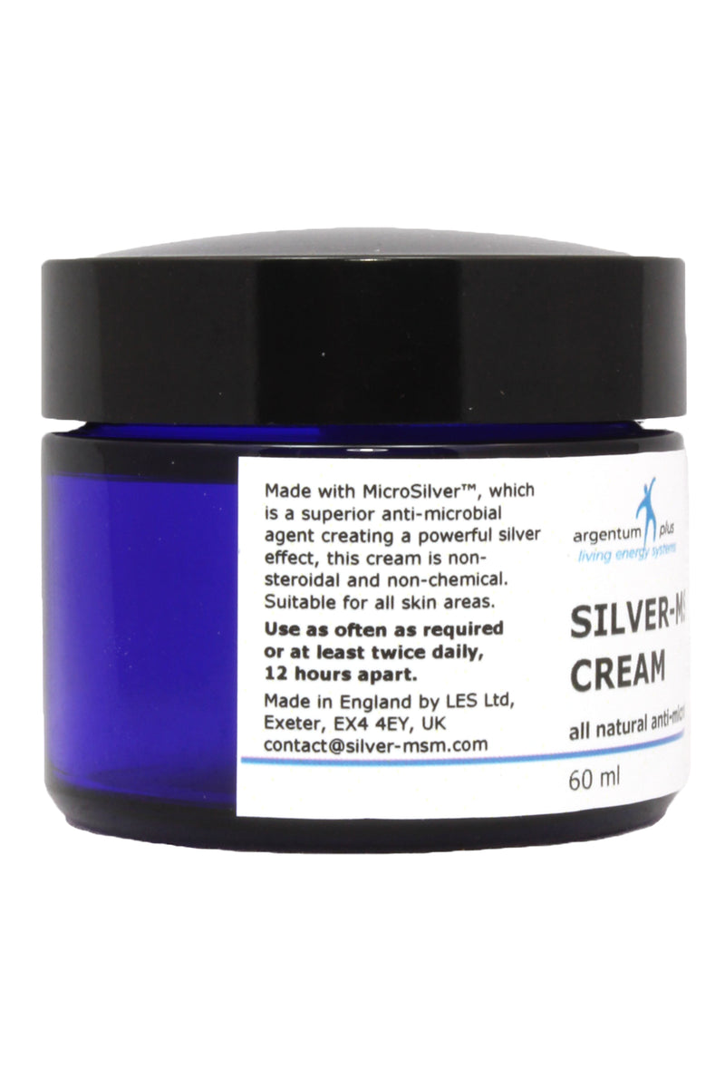 Silver-MSM Cream Triple Strength (2 size options)